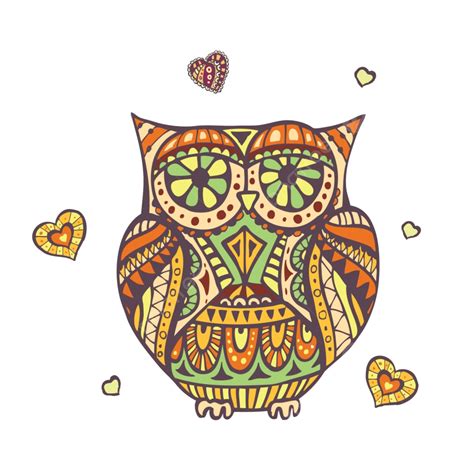 손으로 그린 벡터 올빼미 그림 손 요약 삽화 Png 일러스트 및 벡터 에 대한 무료 다운로드 Pngtree