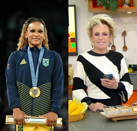 Após entrevista de receitas viralizar Ana Maria Braga chama Rebeca