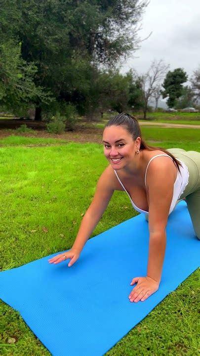 Biancadata Does Yoga Outdoors Youtube