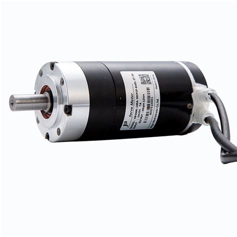 Dc24v 100w 3000rpm 3 Phase Low Voltage Servo Motor Swing Barrier Gate Use