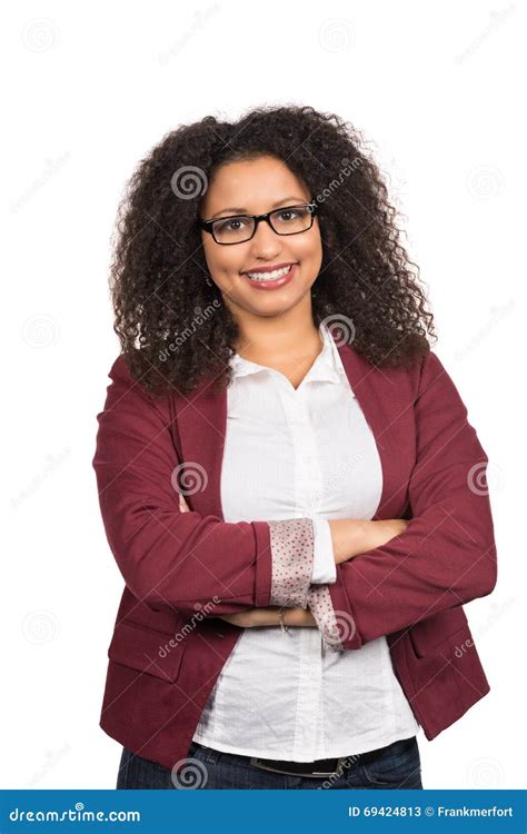 Woman Is Folding Her Arms Stock Image Image Of Human 69424813
