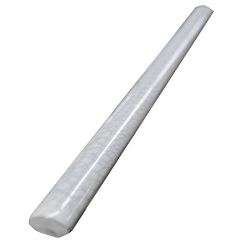 Bond Tile Mackay 1181 X 078 Polished Crackle Ceramic Pencil Liner