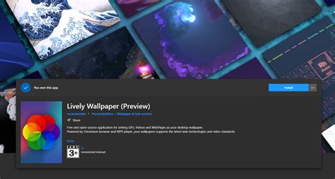 Windows Store Release Issue 213 Rocksdanister Lively GitHub