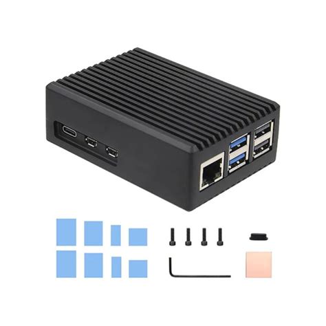 Vỏ Nhôm Tản Nhiệt Thụ động Cho Raspberry Pi 5