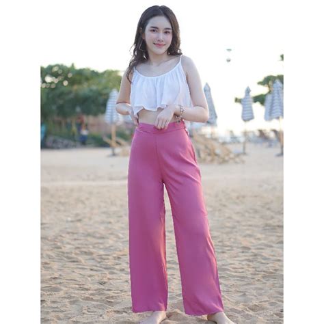 กางเกงผ้าไหมอิตาลีสีพื้น ถูกที่สุด พร้อมโปรโมชั่น ม ค 2024 Biggoเช็ค