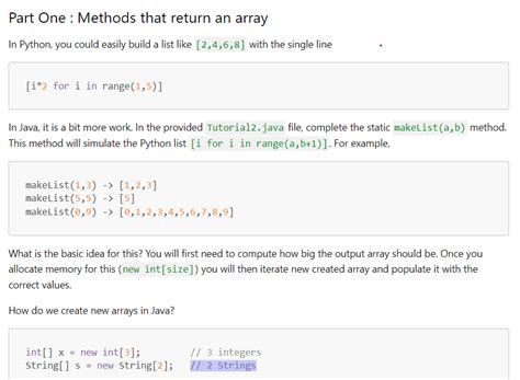 Solved Part One Methods That Return An Array In Python You Chegg Com