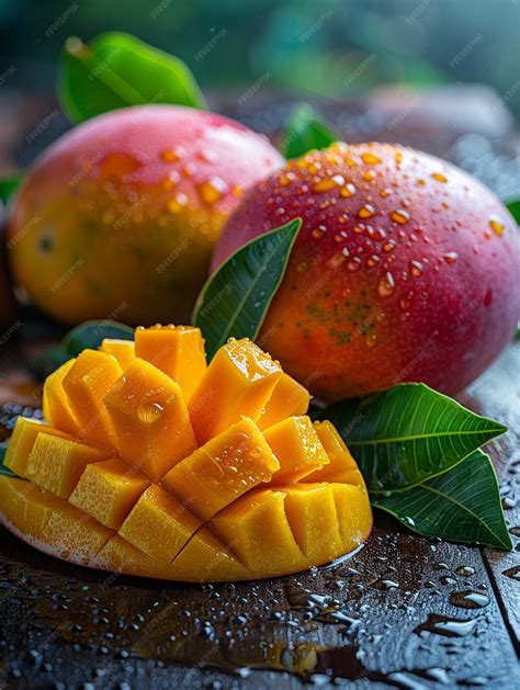 Das Stillleben Der Mango Ki Generiertes Bild