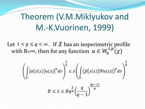 Ppt Isoperimetric Characteristics Of Domains And Variational