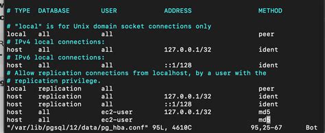 Amazon Linux 2 EC2 PostgreSQL Server Fault