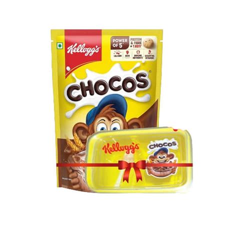 Kelloggs Chocos 385gm Withtiffin Box Free