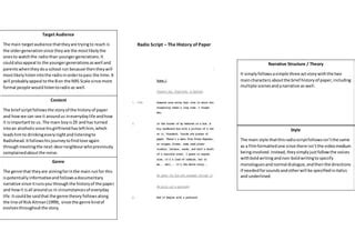 Unit LO Script Analysis PPT