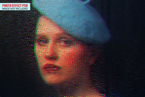 Pixel Photo Effect Design Psd Graphic By Sadhincosta128 Creative Fabrica