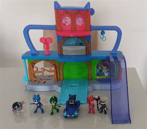 Qg Pj Masks Felinomóvel Kit de Bonecos Pj Masks Personagens Brinquedo para Bebês