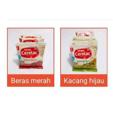 Jual Nestle Cerelac Sachet 20 Gr 8 Pcs Shopee Indonesia