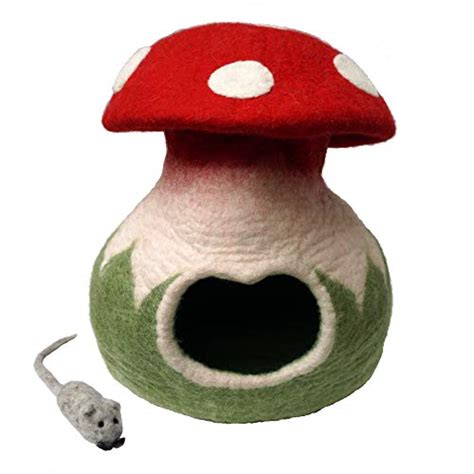 A Cozy And Comfortable Wool Cat Bed Cave For Your Feline Friend