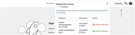 Amplify Stuck At Deploying After Updaterollbackcomplete · Issue 409