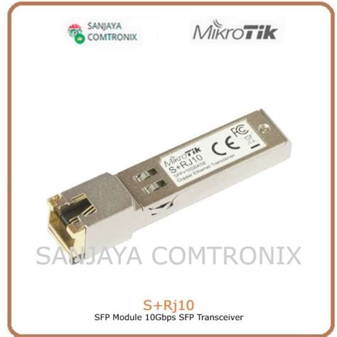Promo Mikrotik S Rj10 Sfp Module 10gbps Sfp Transceiver Diskon 23 Di Seller Sentramoco Store
