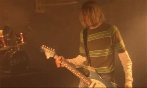 Kurt Cobains Guitar From The Smells Like Teen Spirit Video Is Being
