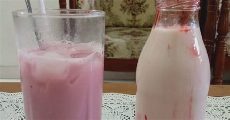 Resep Strawberry Uyu Susu Strawberry Korea Oleh Shouta Kitchen Cookpad