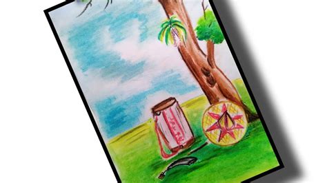 Dhul Pepa Japi Kopou Phul Drawing Youtube