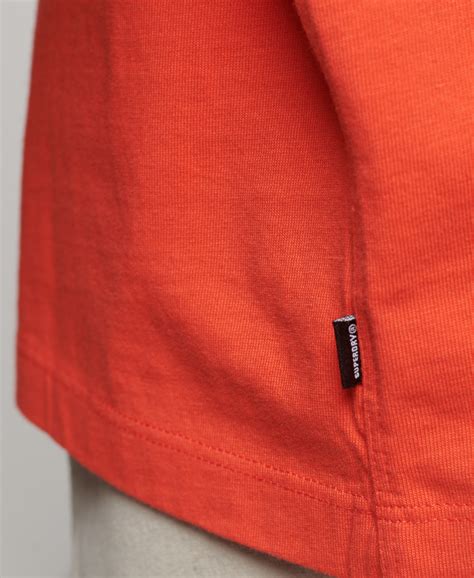 Organic Cotton Code Stacked Logo T Shirt Superdry