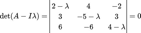 Master The Characteristic Equation Key To Eigenvalues StudyPug