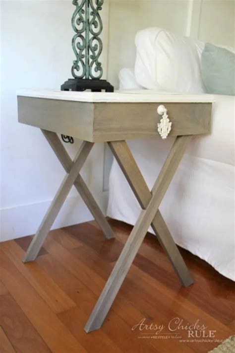 20 Amazing DIY End Table Plans And Projects The Handyman S Babe