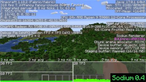 sodium mod para minecraft 1 21 8 1 20 6 1 19 4 1 18 2 1 17 1 1 16