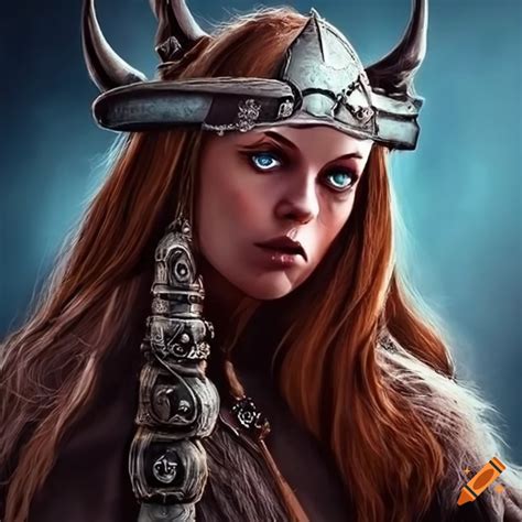 Viking Woman Warrior Art
