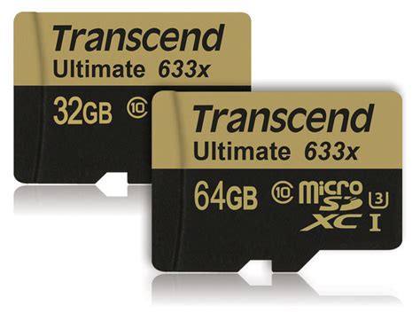 Transcend Unveils UHS-I Speed Class 3 microSD Cards | ePHOTOzine