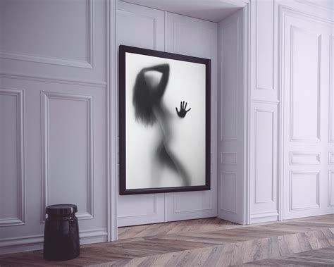 Nude Woman Beauty Naked Hot Sexy Canvas Painting Frame Option