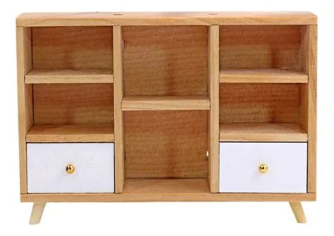 Casa De Bonecas Jichenghome Genérica Generic Cor Wood And White