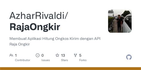 GitHub AzharRivaldi RajaOngkir Membuat Aplikasi Hitung Ongkos Kirim