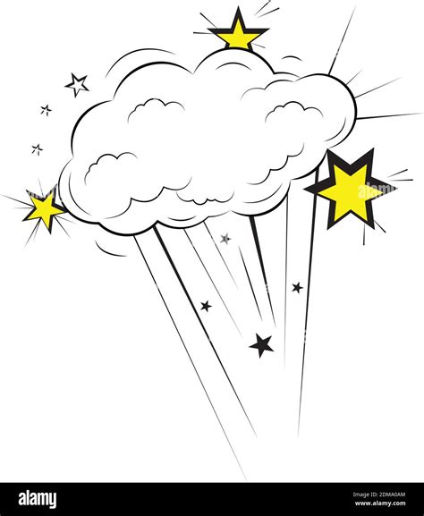 Comic Explosion Effect Stock Vector Image And Art Alamy