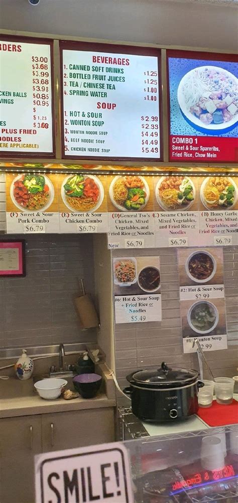 Menu At Ming Wok Restaurant Mississauga