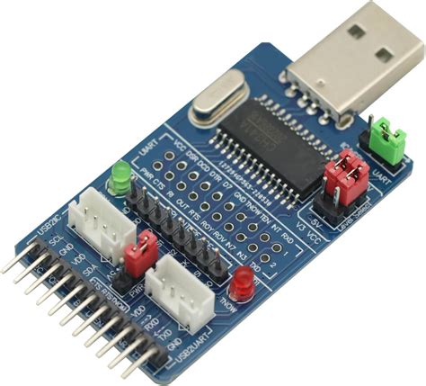 Ch341a Usb To Spi I2c Iic Uart Ttl I Sp Serial Adapter Module For Serial Brush Debugging Rs232