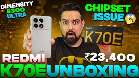 Poco X6 Pro Aka Redmi K70E Unboxing Mediatek Dimensity 8300 Ultra