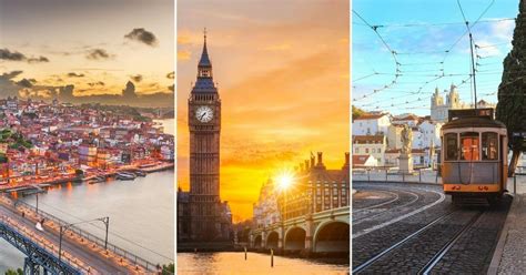 Novas Datas Passagens 3 Em 1 Para Lisboa E Porto Mais Londres Ou Madri