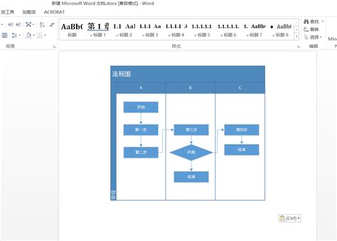 visio画的图怎么导入word可编辑改大小的导入方法 白马号