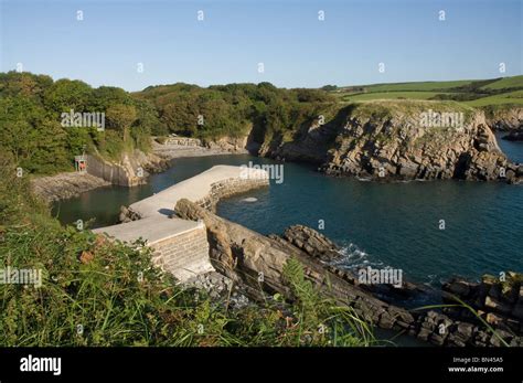 Stackpole Quay Pembrokeshire Coast National Park Wales Uk Europe