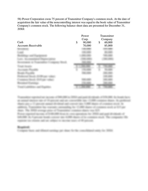 SOLUTION Test Bank For Advanced Financial Accounting 13th Edition By