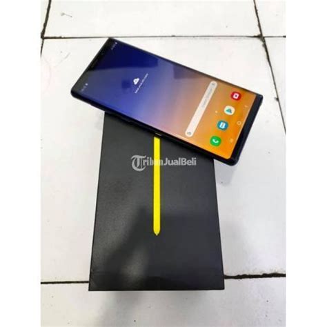 HP Samsung Note 9 Bekas Ram 6GB 128GB Lengkap Normal Harga Murah Di