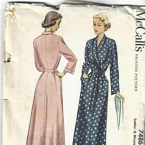 Housecoat For Women Pattern Etsy