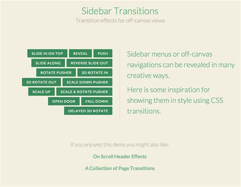 Sidebar Transitions Tympanus Net Development SidebarTransitions Sidebar Article