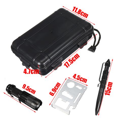 New Multifunction SOS Emergency Camping Survival Equipment Kit Outdoor