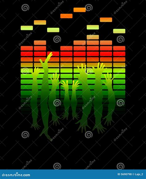 Equalizer Stock Vector Illustration Of Digital Music 5690798