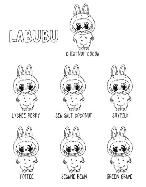 Labubu Coloring Games Coloringgamesnet