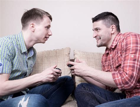 Premium Photo Two Guys Playing