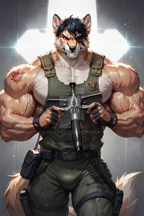 Closed Fox Anthro Furry Soldier By Xtrafurry On Deviantart