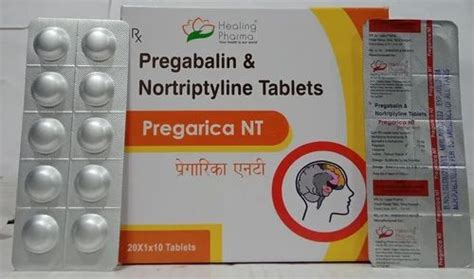 Pregarica Nt Pregabalin 75mg Nortriptyline 10mg 150 Mg At ₹ 129